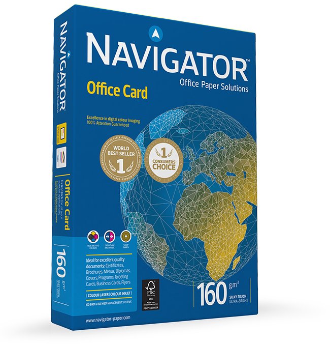Navigator Office Card 160g DIN A5, 96,65