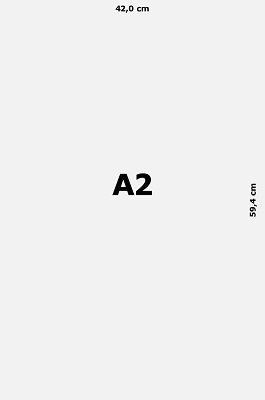 DIN A2 Plakatpapier - weiss - 120g, 61,99